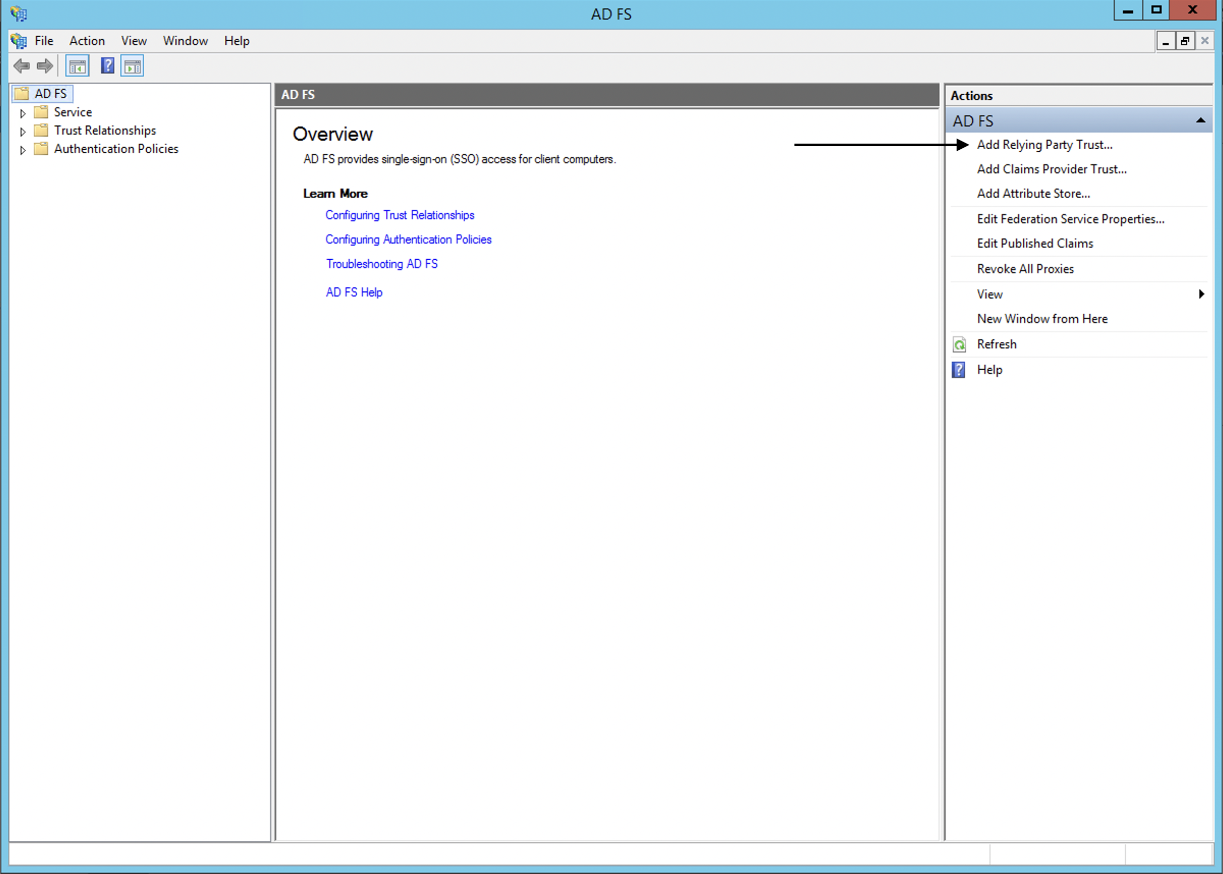 Interconnexion ADFS – Support LockSelf