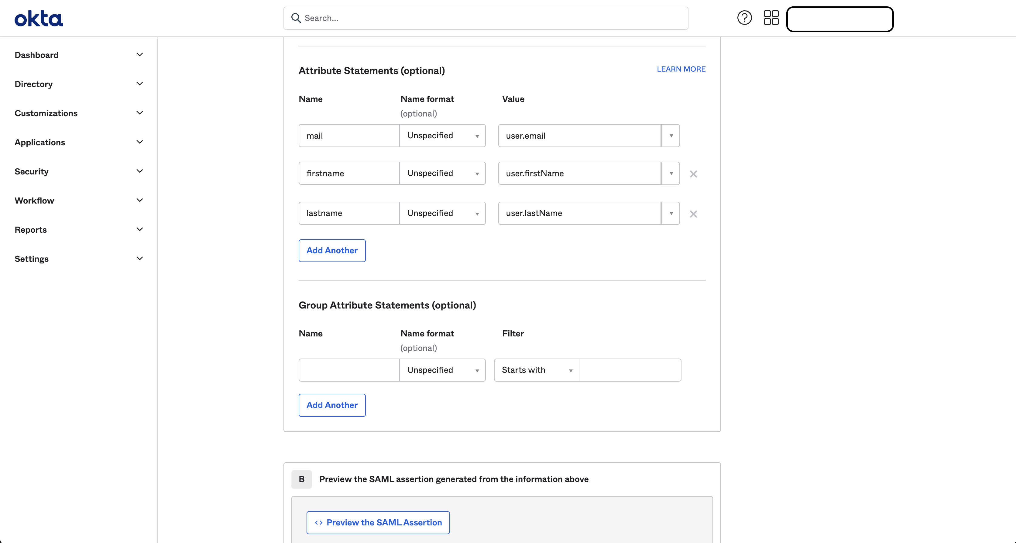 Interconnexion Okta – Support LockSelf